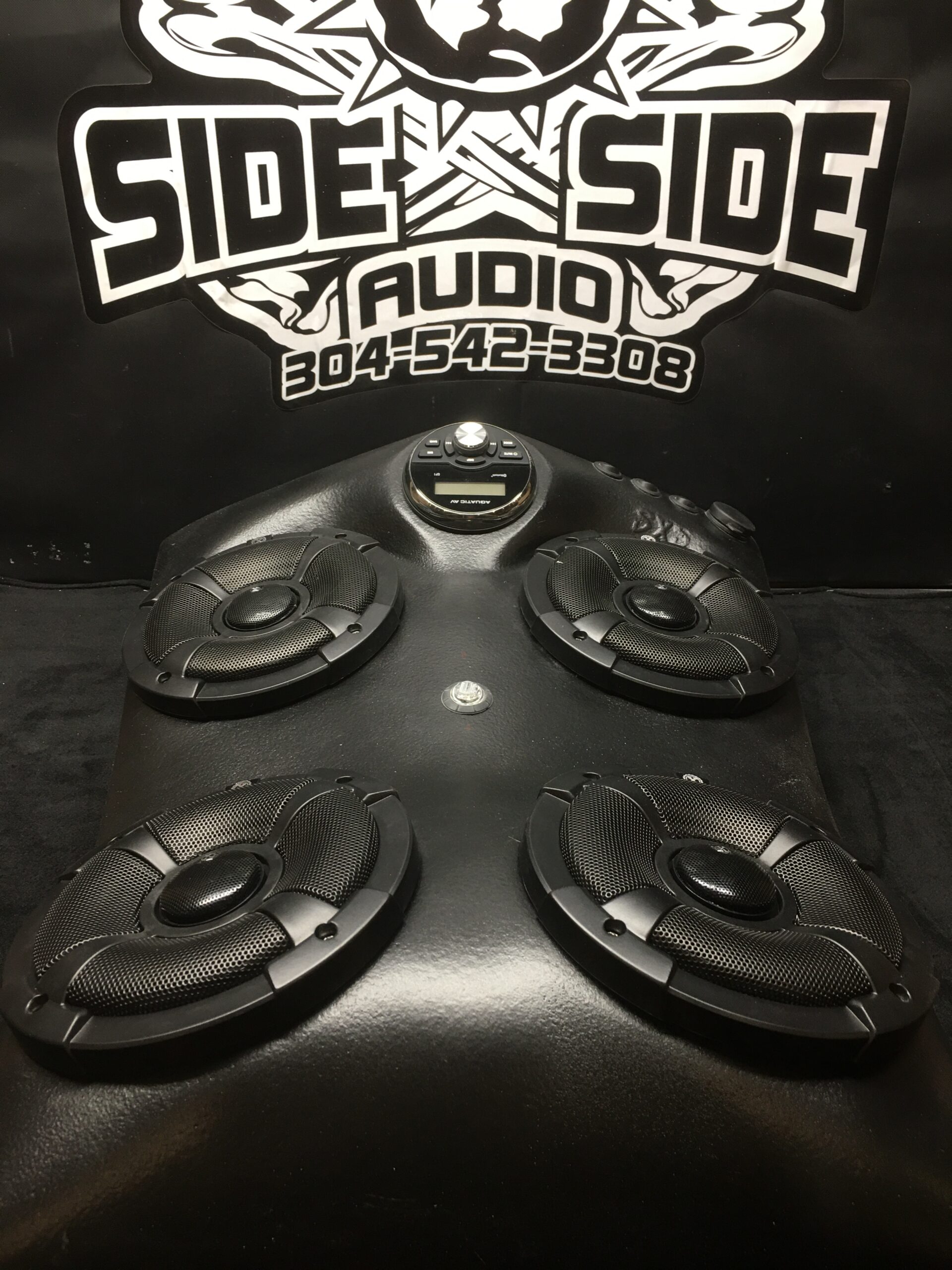 4 SPEAKER SYSTEM (HIGH POWER) X3 – SIDE XSIDE AUDIO